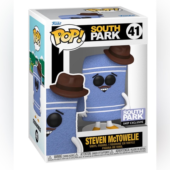Funko | Other | Funko Pop Steven Mctowelie South Park Shop Exclusive ...